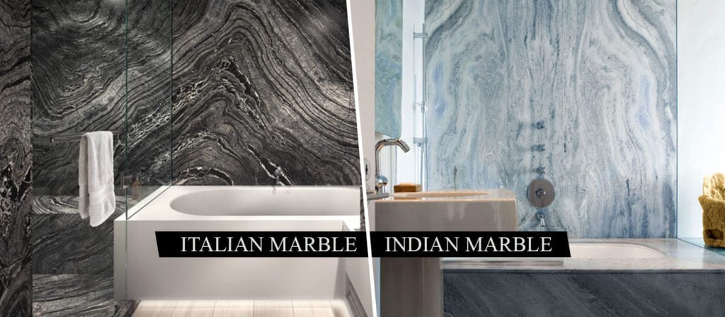 Italian Marble vs. Indian Marble: A Comparative Analysis